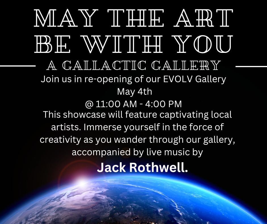 Evolv Gallery Re-Opening showcasing Jack Rothwell | Tri-City Vibe